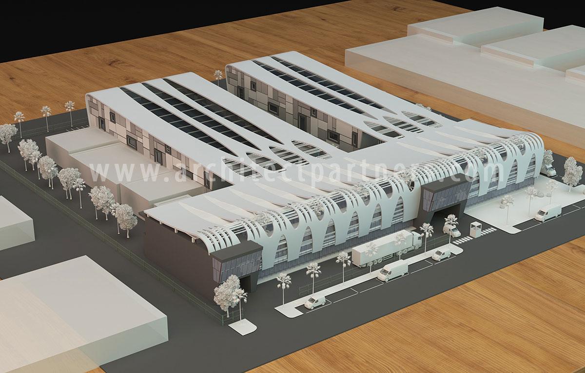 Architecte à Marrakech pour suivie de construction USINE UC CONCEPT1 Maroc