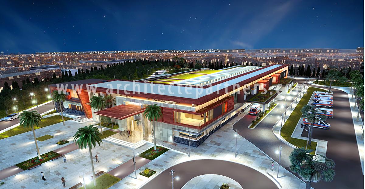 Architecte à Marrakech pour suivie de construction HOPITAL DE 45 LITS Maroc